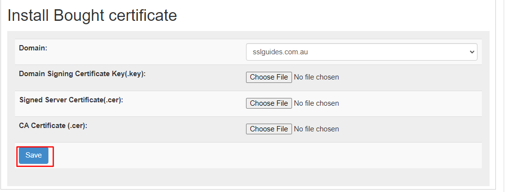 Sentora Control Panel SSL Configuration and Installation Guide